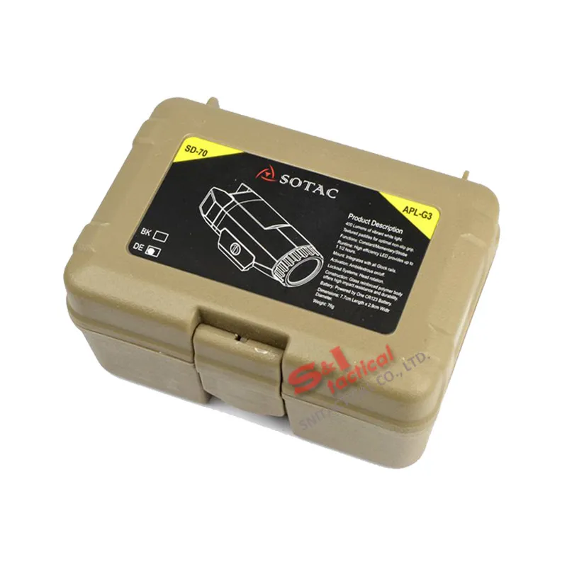 Compact Tactical Apl G3 Pistol Light 400 Lumens Led White Light ...