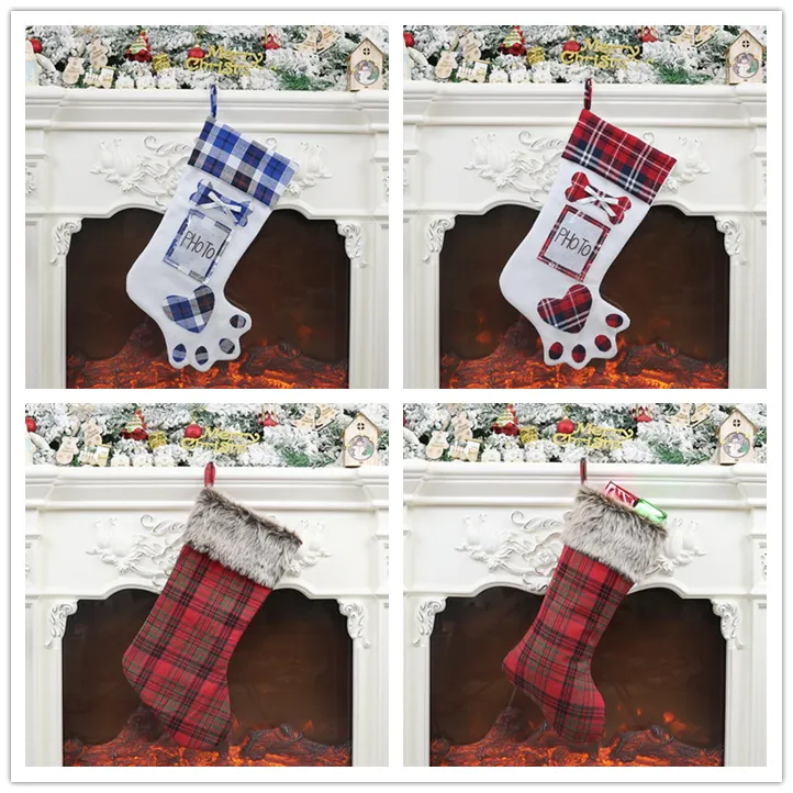 Xmas Tree Bag: Festive Christmas Stockings For Holiday Decor Candy Bags ...