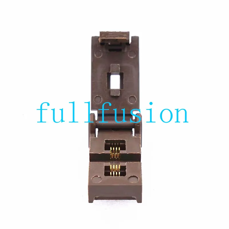 MSOP8 IC Test Socket 0.65mm Pitch, 3.0mm Body, MSOP8 Burn In Socket For ...