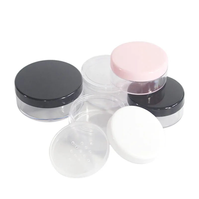 Cosmetic Jars: 30g 50g Powder Container With Sifter, Empty Makeup ...