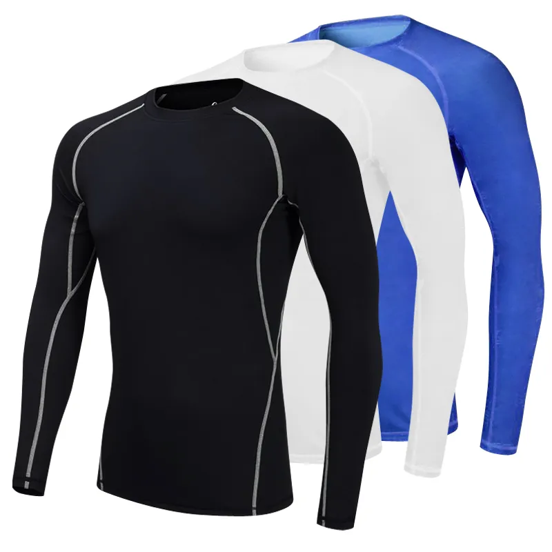 DHgate.com:2024 Mens Compression Sports Shirt, Quick Dry Activewear for ...