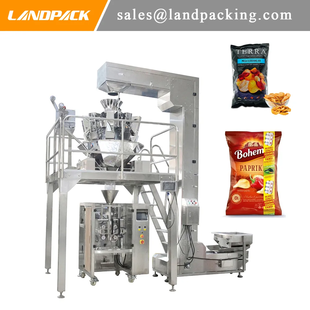 Multihead Linear Weigher for Potato Chips, Corn Flakes, and Puffed ...