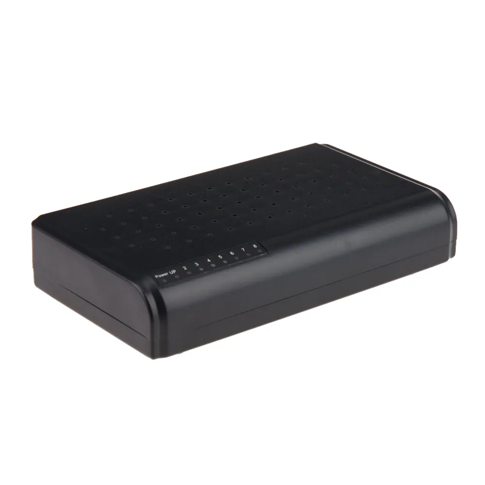 DHgate.com:Power and Ethernet Outlet 6V-55V 8-Port POE Switch: Network ...