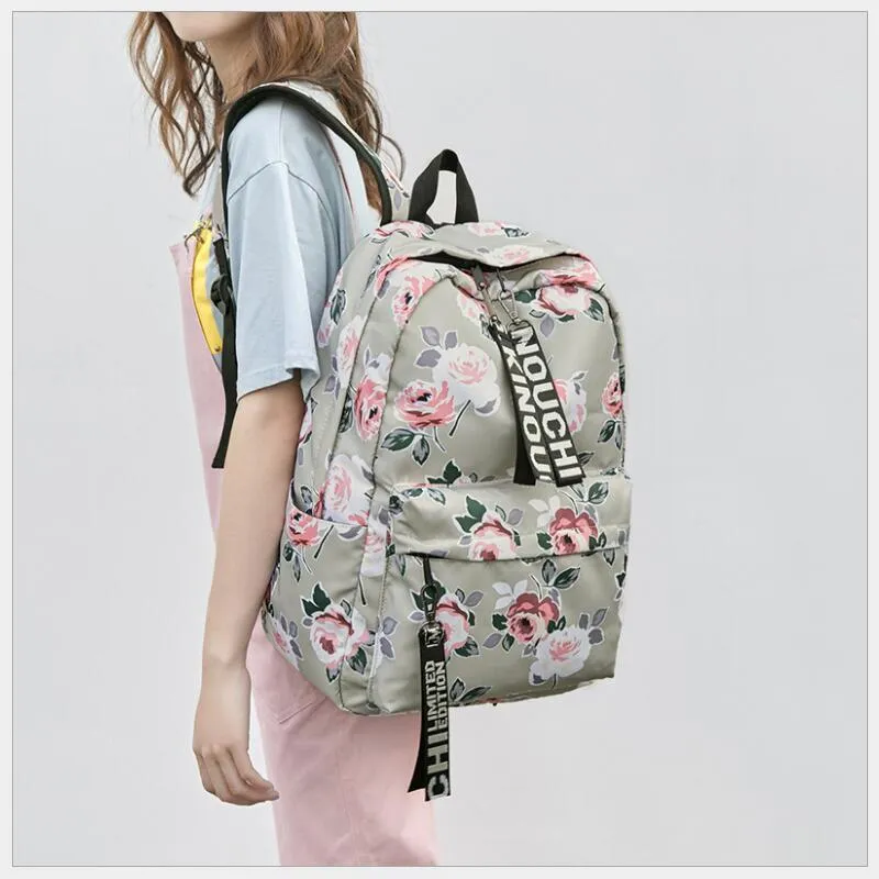 Floral Backpacks For Teenage Girls