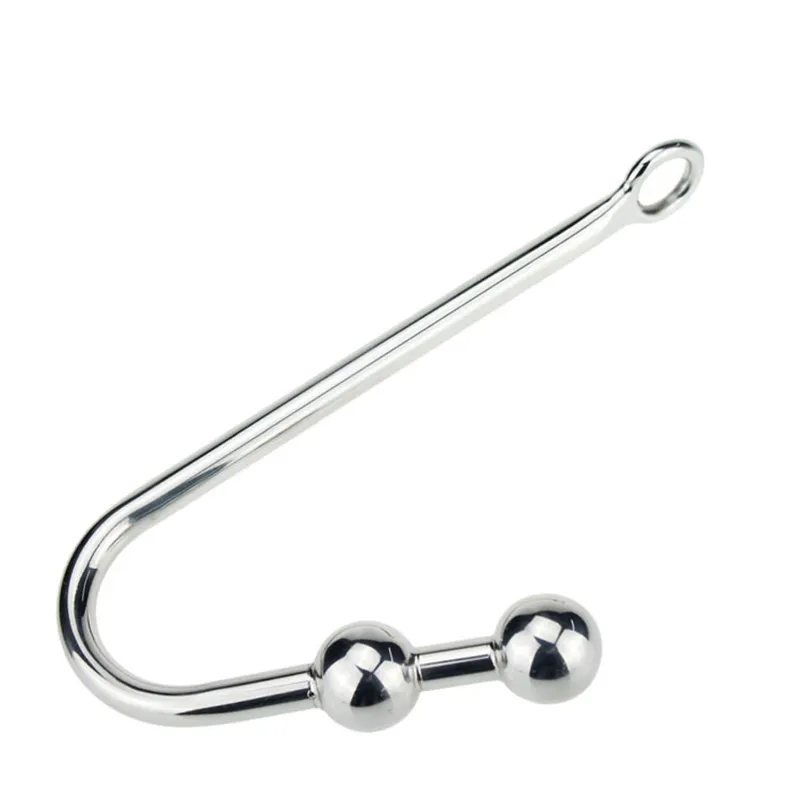 Premium Stainless Steel Anal Hook Butt Plug Dilator Prostate Massager ...