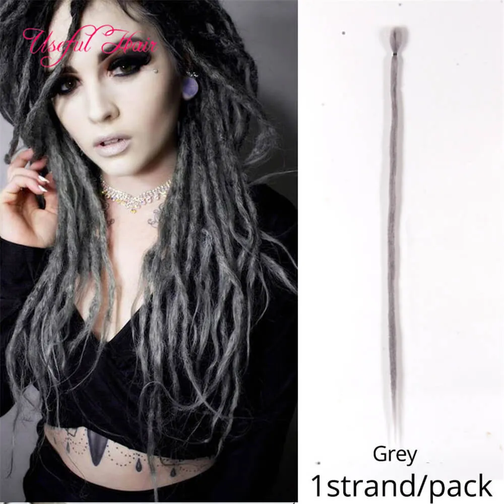DHgate.com:Long Felted Wool Dreadlocks: Synthetic Crochet Hair ...