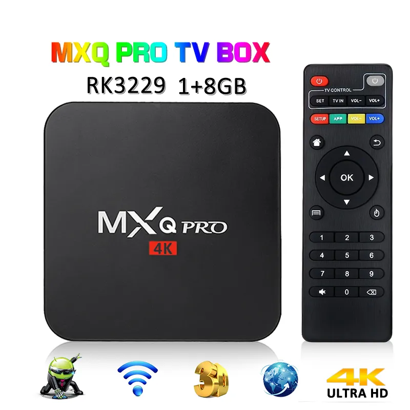 Android TV Box 4K: High Definition Media Player With Quad Core ...