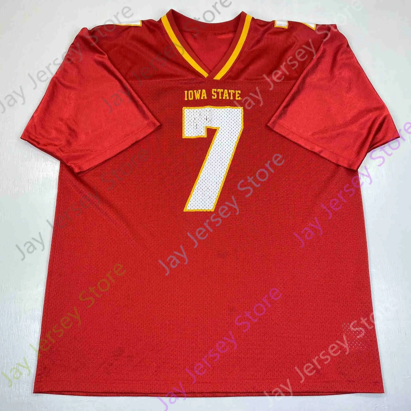 Iowa State Cyclones NCAA College Football Jersey, Rocco Becht, Brock ...