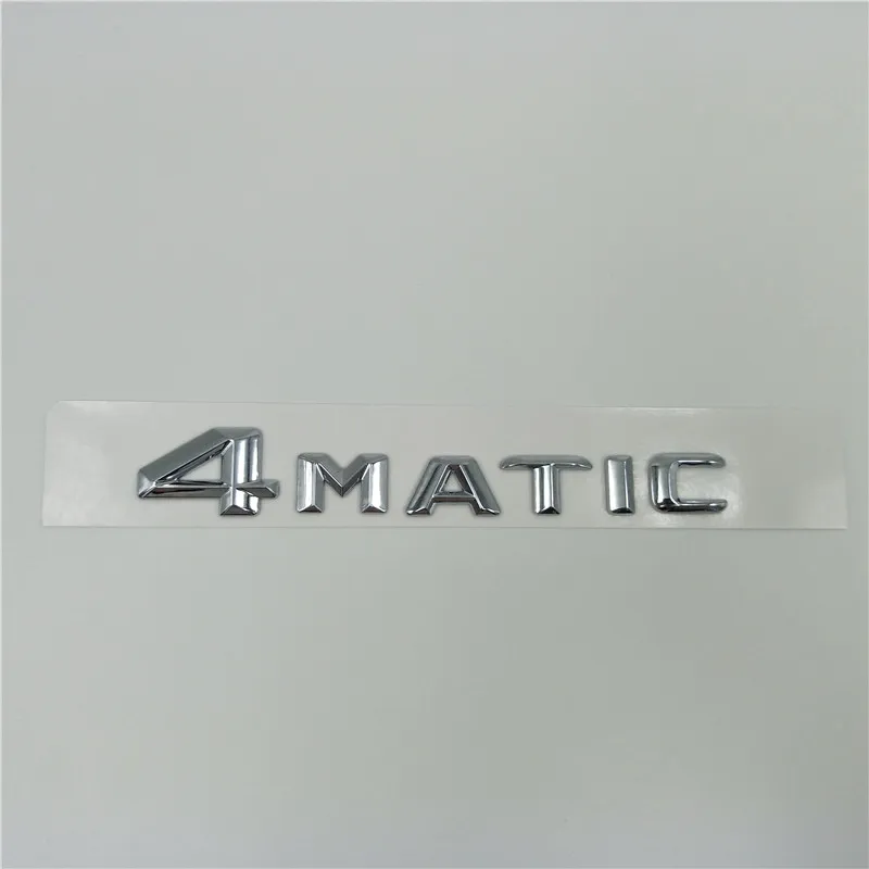 Logotipo De Insignias De Emblema De Letras Cromadas Para Mercedes Benz ...