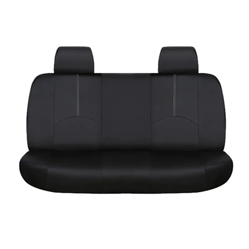 7 Seat Leather Car Seat Covers Universal Fit, Luxury Black, Waterproof ...