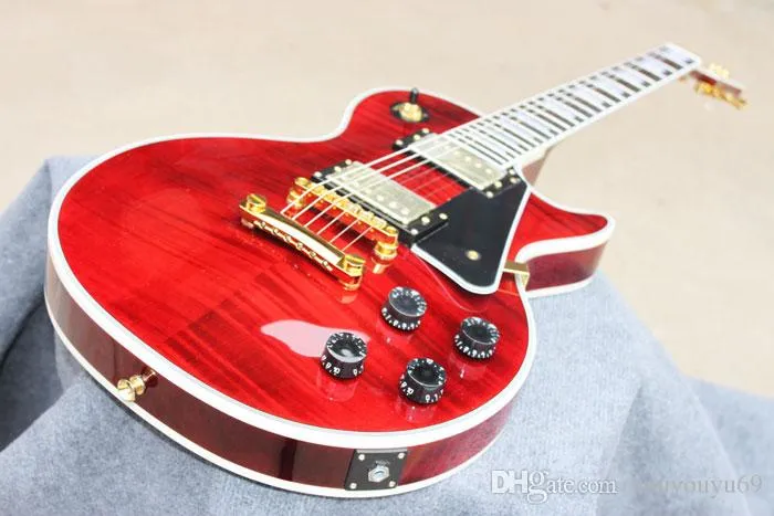 DHgate.com:Exquisite Red Electric Guitar: Custom Crafted for Superior ...
