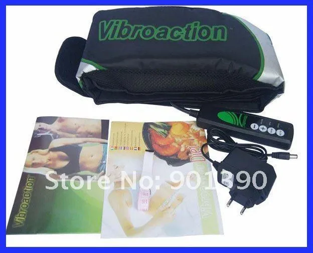 Vibrating Massager Machine Adjustable Body Toning Belt For Abdomen ...