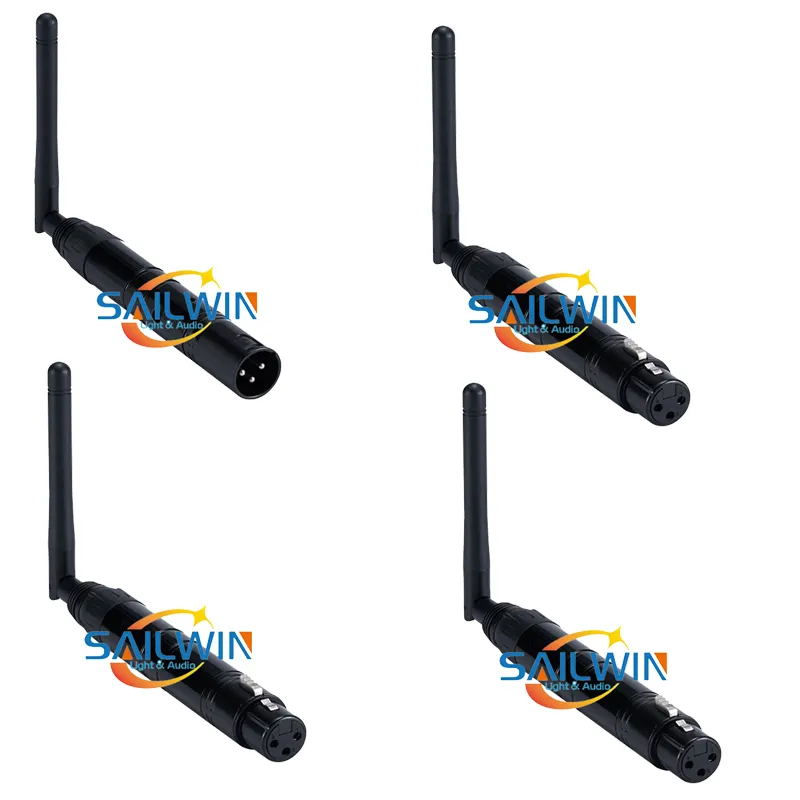 DHgate.com:Upgraded2.4Ghz Wireless DMX Transmitter Receiver, DJ LED ...