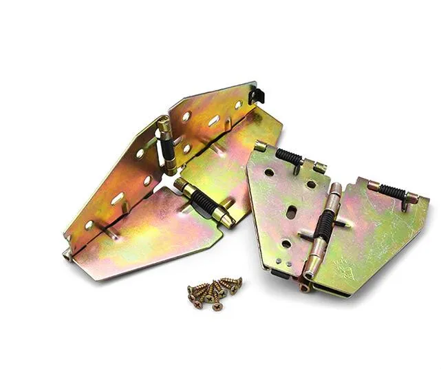 Folding Table Hinges - 180° Flip Board Connector, Square to Round Table ...