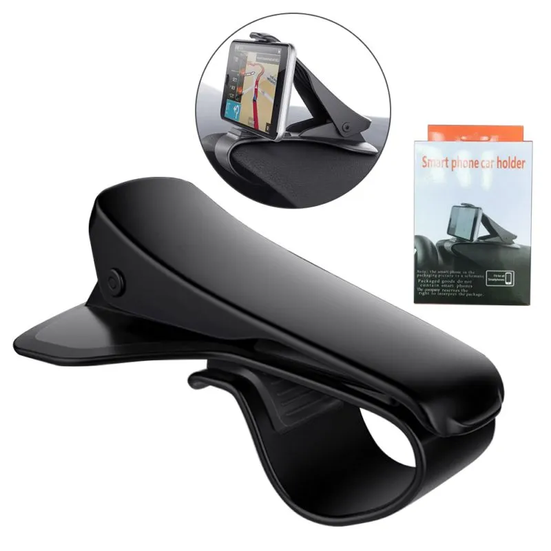 Universal Phone Car Mount - Adjustable Dashboard Holder, HUD Design ...