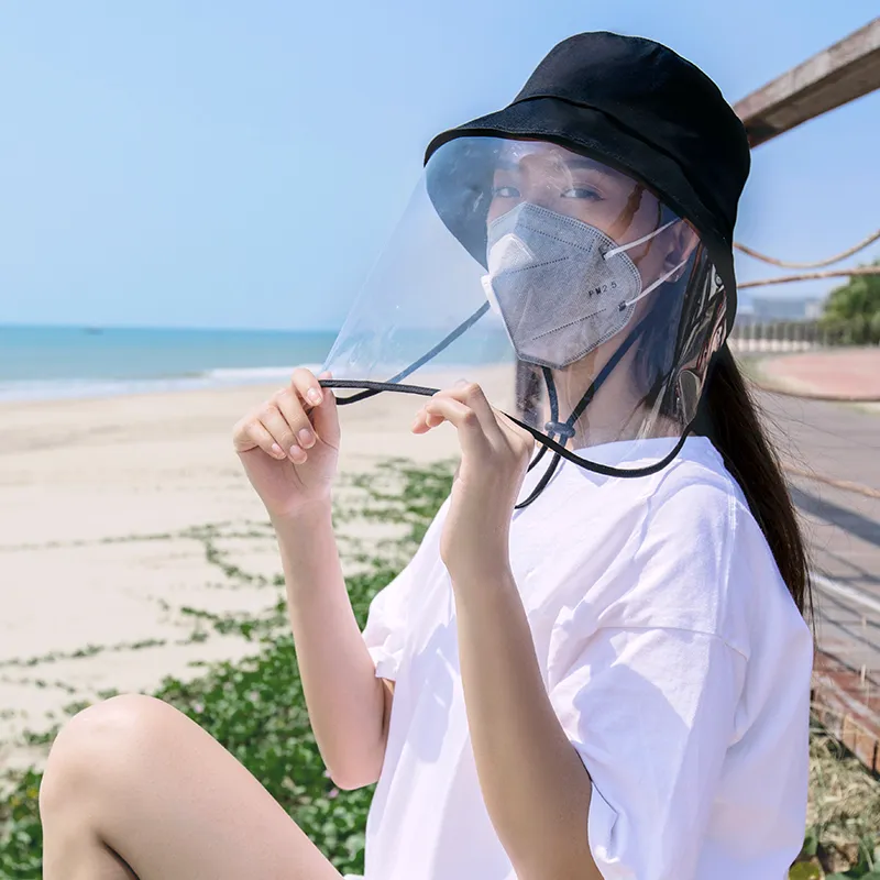 DHgate.com:Anti-Spitting Baseball Cap Sun Hat with Detachable Face ...