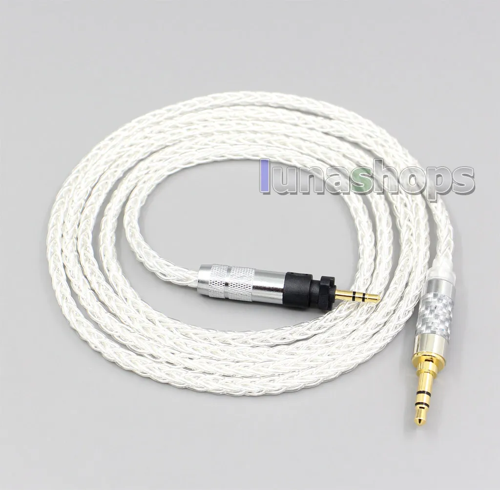 Brand/Model Silver Plated OCC Audiophile Replacement Cable For Shure ...