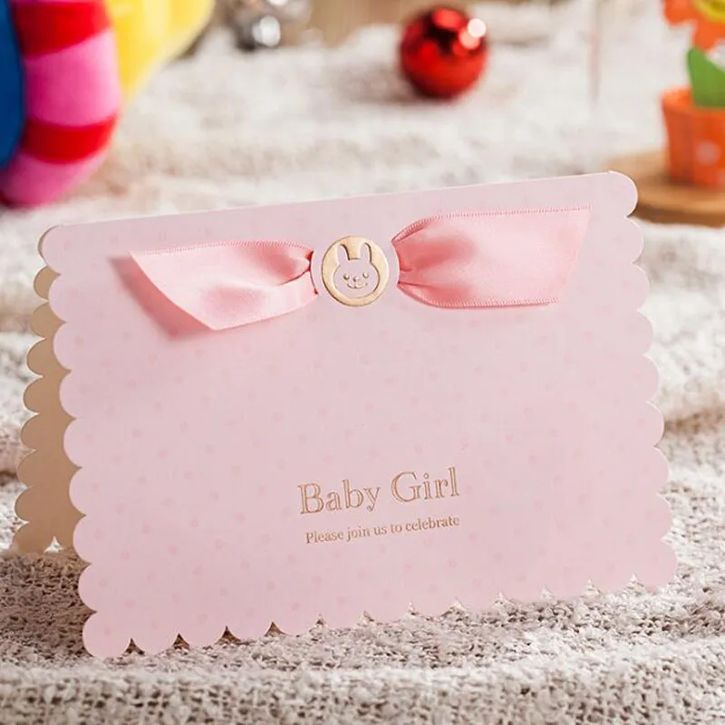 Invitaciones Para Baby Shower De Color Rosa Cosquilleado Invitación