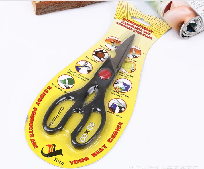 DHgate.com:Multifunctional Stainless Steel Kitchen Scissors with Bottle ...