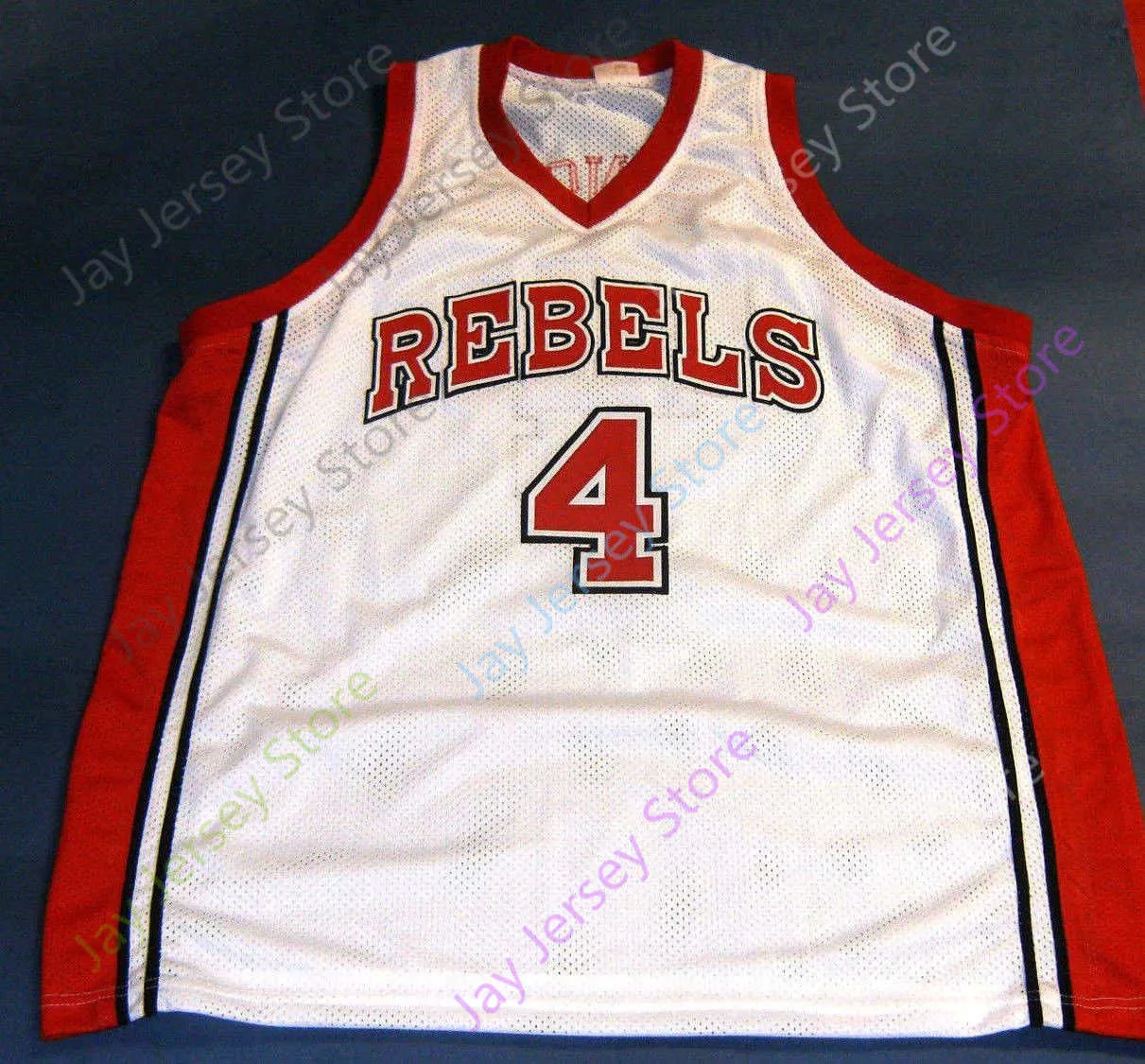 Custom 2020 UNLV Rebels Basketball Jersey NCAA College Larry 4 Johnson ...