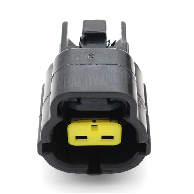 174352 2 Black Amp Tyco 070 Series Hembra Conector De Coche Tyco De 2 ...