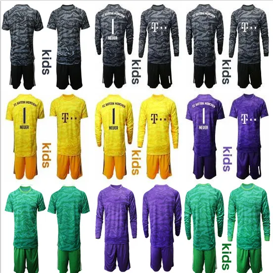 Mejor Precio En A Granel 2019 20 Enfants NEUER Maillot Gardes Maillots ...