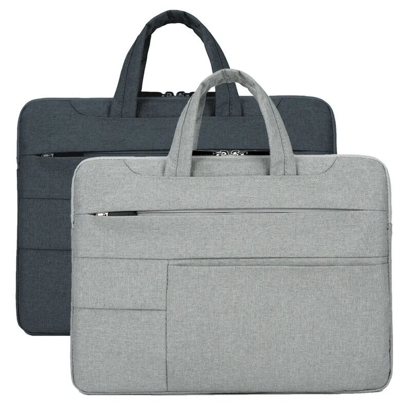 Men Briefcases Notebook Laptop Sleeve Carry Case Bag Handbag For Mac
