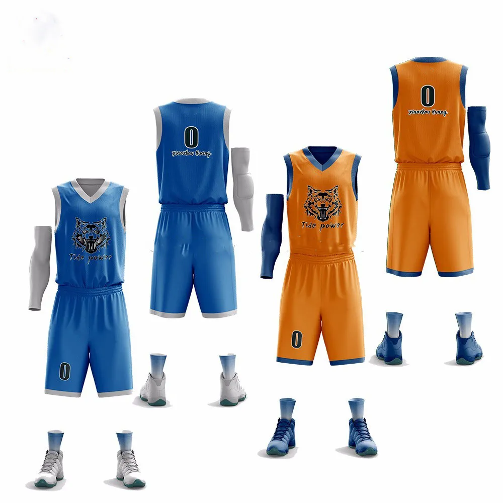 Customized Mens Cheap Basketball Uniforms Set Quick Dry Sport Kit With ...