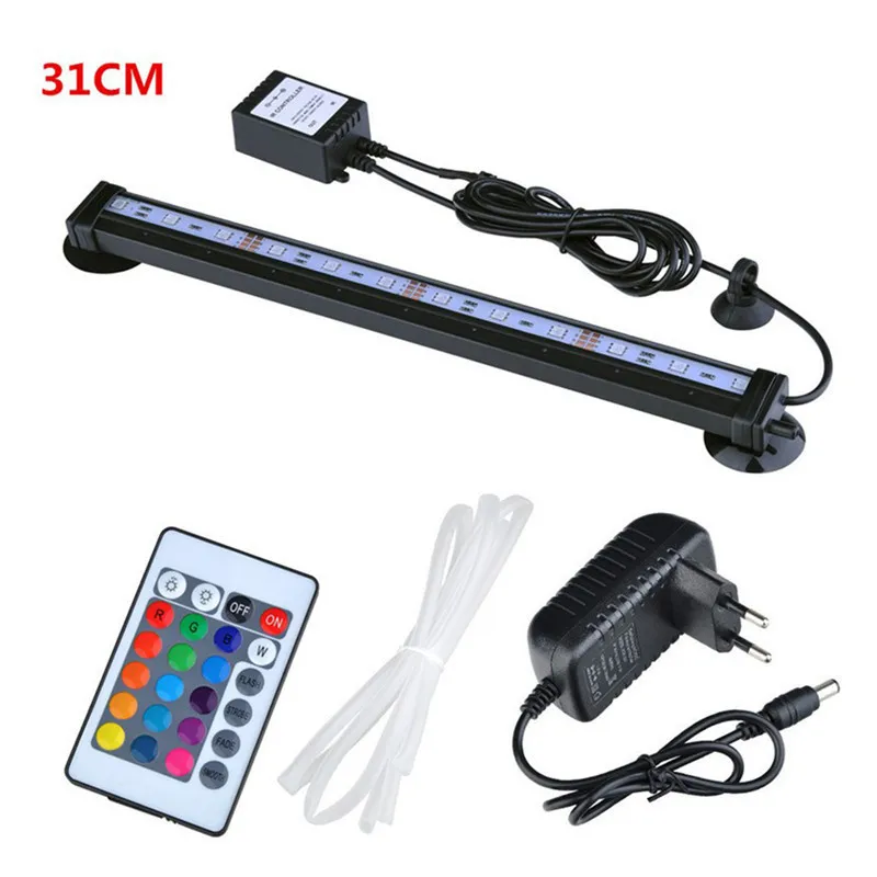Changing Underwater Aquarium LED Light with Air Bubble Effect - RGB ...