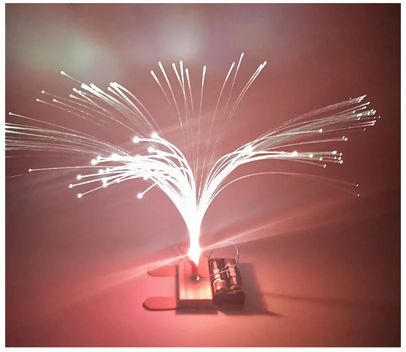 DIY Manual Light Optical Fiber Light Current Science Experiments Set ...