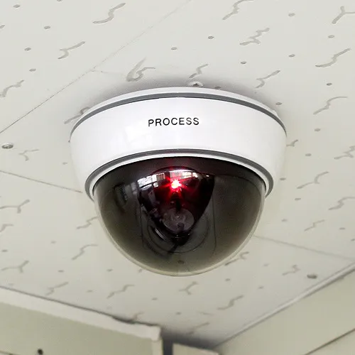 Fake Security Camera with LED - Realistic Dummy Surveillance System ...