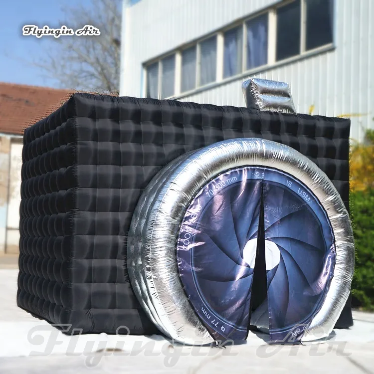 Inflatable Air Tent Portable Photo Booth Cube House, 3.5m Blow Up ...
