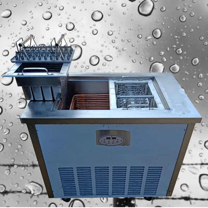 Commercial Ice Cream Maker Machine: Automatic Italian Ice Lolly Machine ...