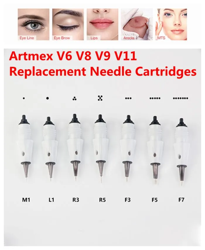 10x Precision PMU & Tattoo Needles - Replacement Cartridges for Derma ...