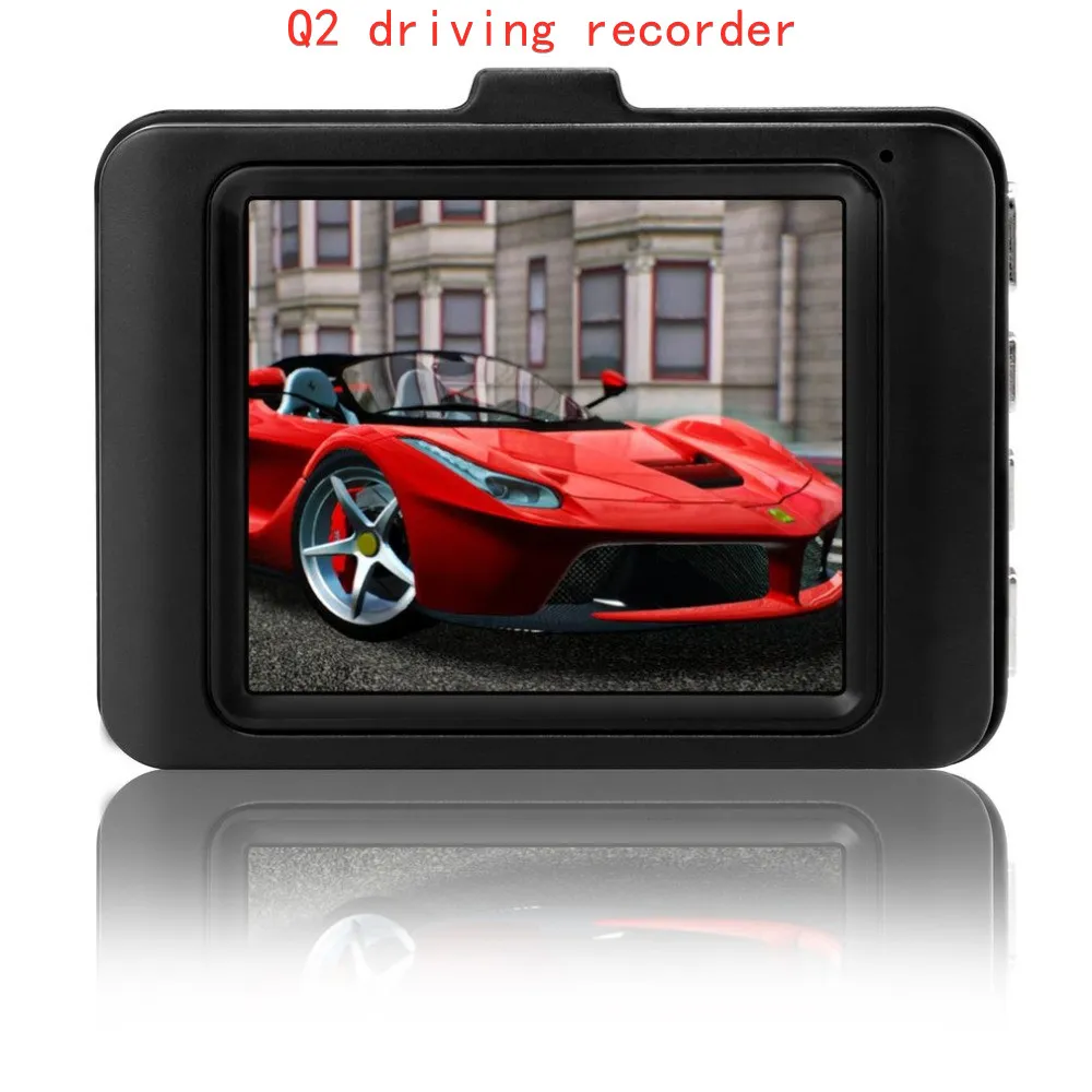 Full HD 720P Dash Cam - 2.2 LCD, 120° Wide Angle Car DVR Recorder w ...
