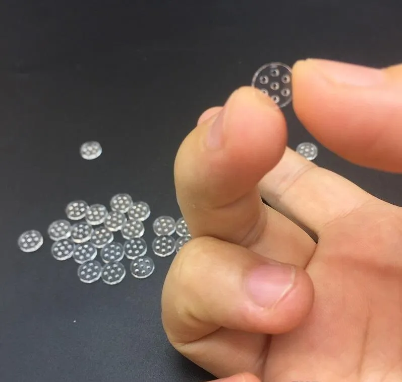 7mm Glass Screen Filter With 7 Holes For Water Pipes, Bongs 2024 From ...