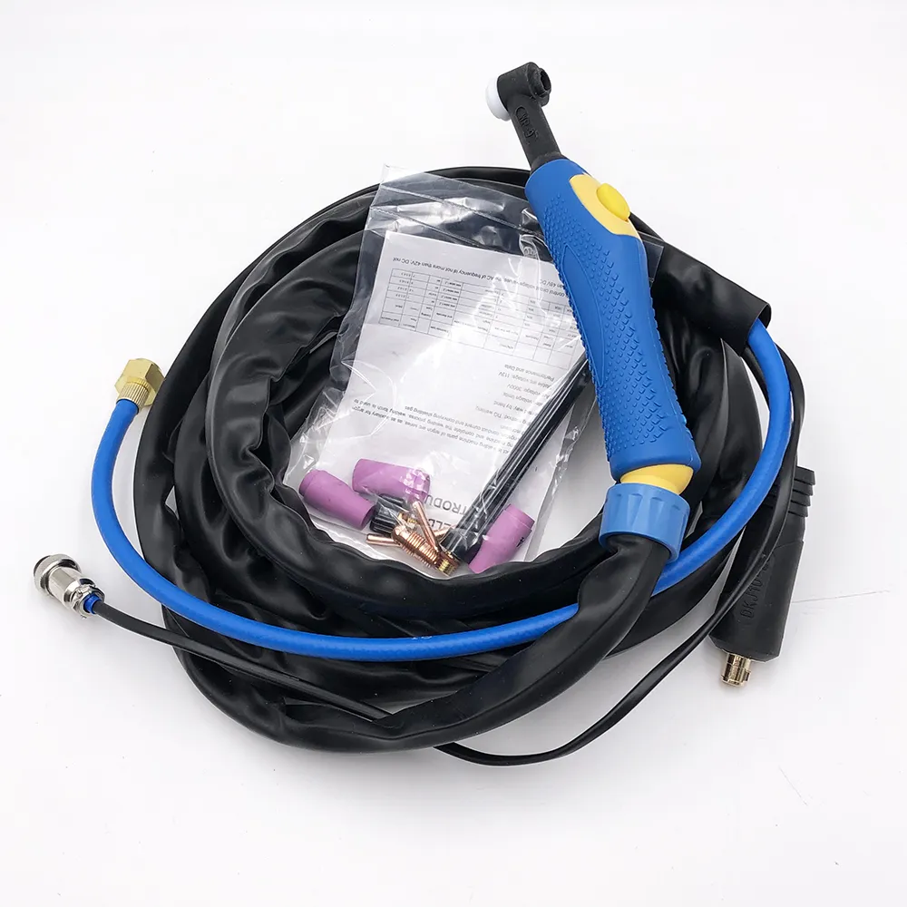 WP-9 TIG Welding Torch - Air Cooled Argon Arc Torch with DKJ10-25 ...