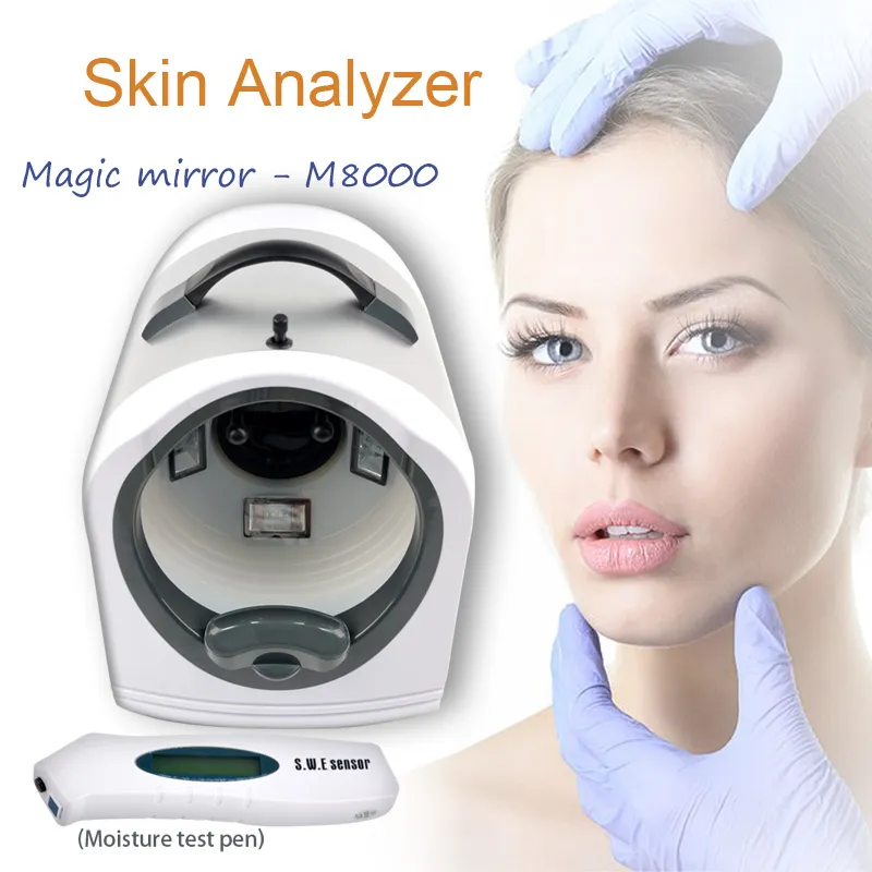 New Arrival Portable Facial Skin Analysis Machine 3d Magic Mirror Acne ...