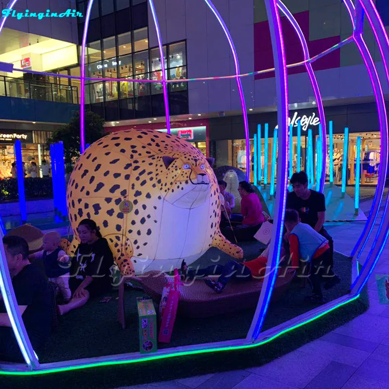 DHgate.com:Wholesale 1.87m Inflatable Leopard - Jumbo Chubby Panther ...