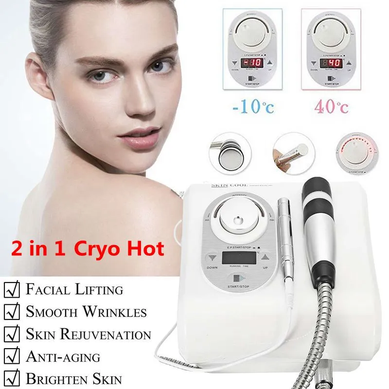 Cryotherapy Facial Machine 2 In 1 Electroporation Facial Device: Needle ...