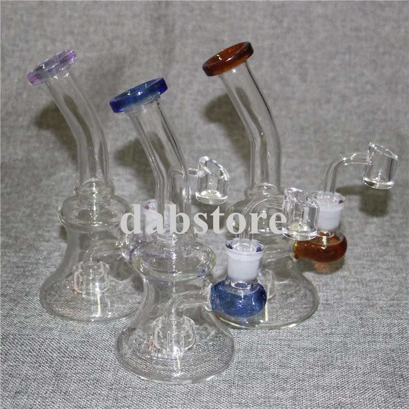 Wholesale 7.4 Tall Glass Bong Dab Rig With Quartz Banger, Honeycomb ...