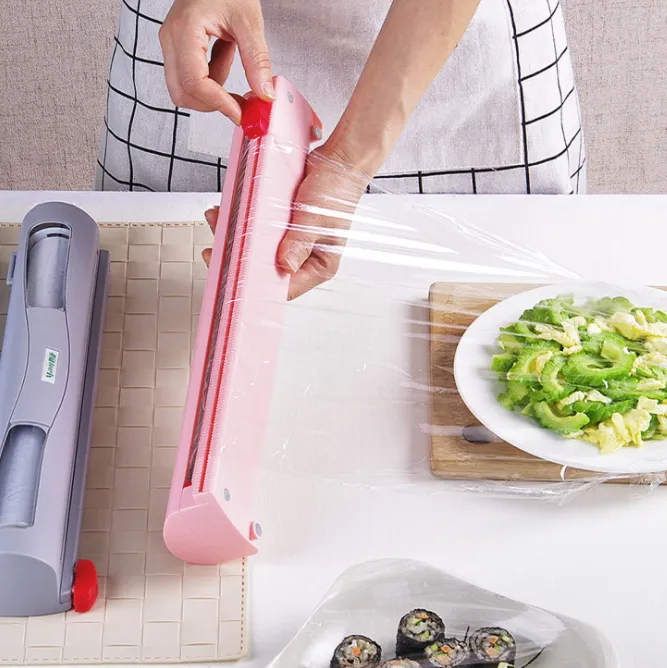 DHgate.com:Magic ABS Cling Wrap Dispenser with Cutter - Essential ...