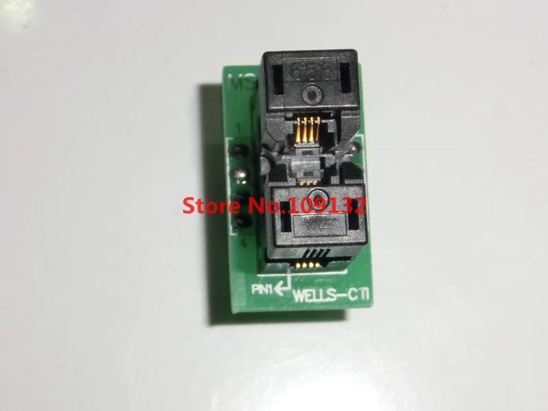 MCU Test IC Socket Programmer Socket لـ MSOP8 إلى DIP8 ، شحن مجاني من ...