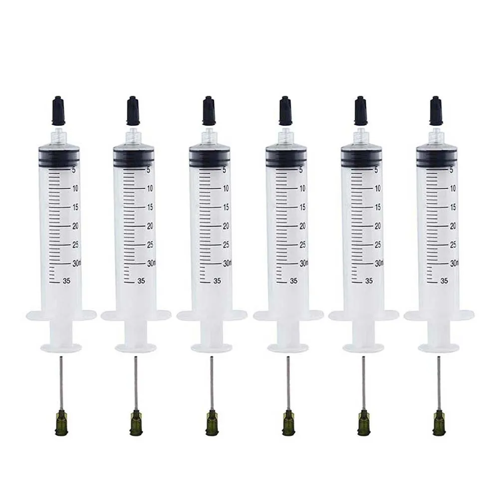 30ml/30cc Adhesive Syringe Applicator 14G Dispensing Tips For Glue ...