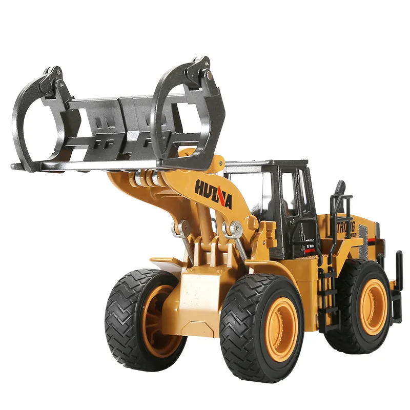 1:40 Scale HN Diecast Timber Grab Alloy Tractor Toy Model Wood Grabbing ...