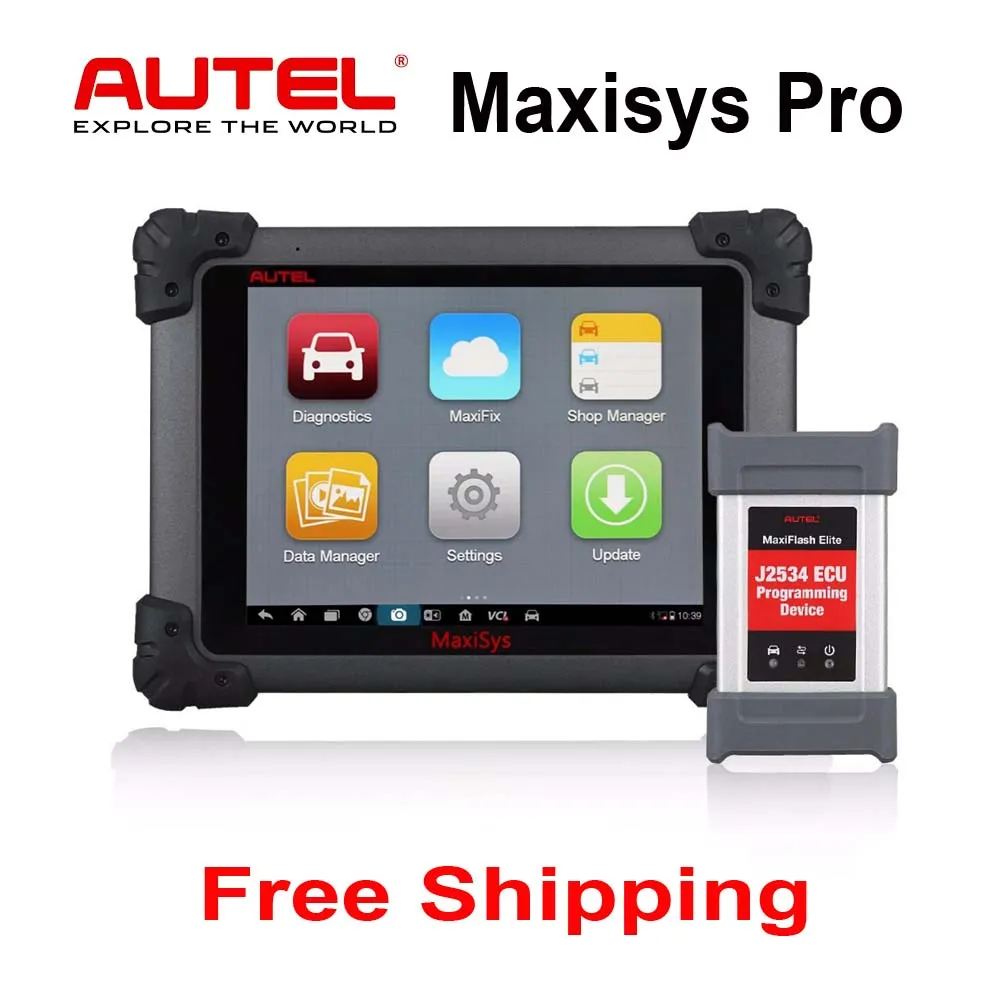 Autel MaxiSys MS908S Pro Diagnostic Scan Tool System With J2534 Pass ...
