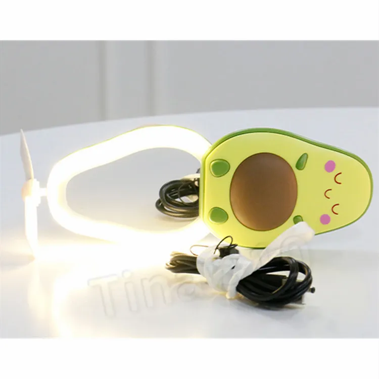 Portable Rechargeable Avocado Mini Mini Portable Fan USB Powered ...