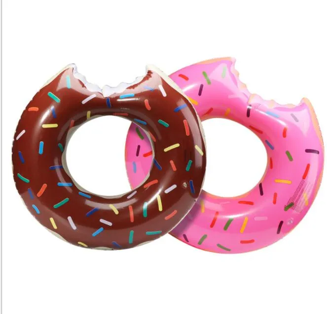 Inflatable Donut Pool Ring Floatie For Kids Perfect For Beach, Pool ...