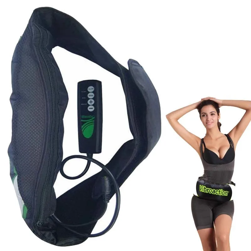 Electric Vibrating Slimming Belt Vibroaction Body Shaper Burning Fat ...