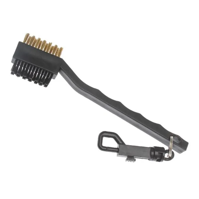 DHgate.com:Mini Double-Sided Golf Brush with Nylon and Brass Cleaning ...